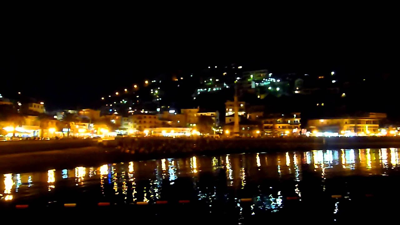 Mini footage - Ulcinj by night (Ulcinj, Montenegro) - YouTube