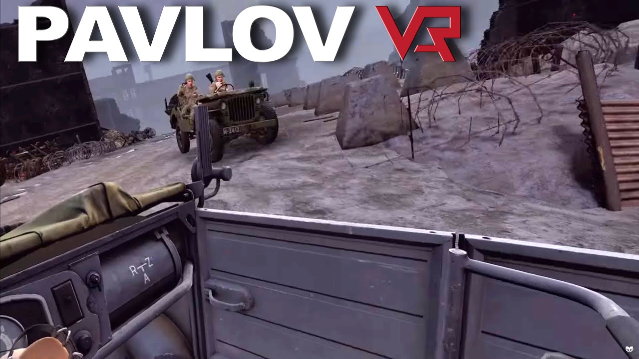 Pavlov PS VR2 + HDR | WW2 TDM- Stalingrad | Jeep Drive Bys, Tank ...
