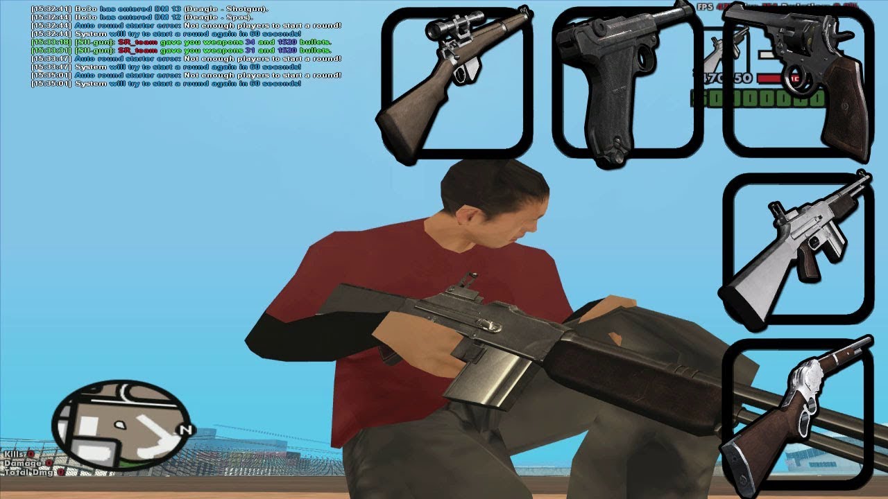GTA SAMP Word War 2 Weapons Pack - YouTube