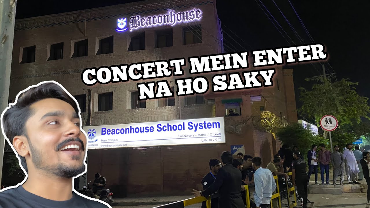 Beaconhouse concert pindi boys | Itni tyt security mein enter na ho ...