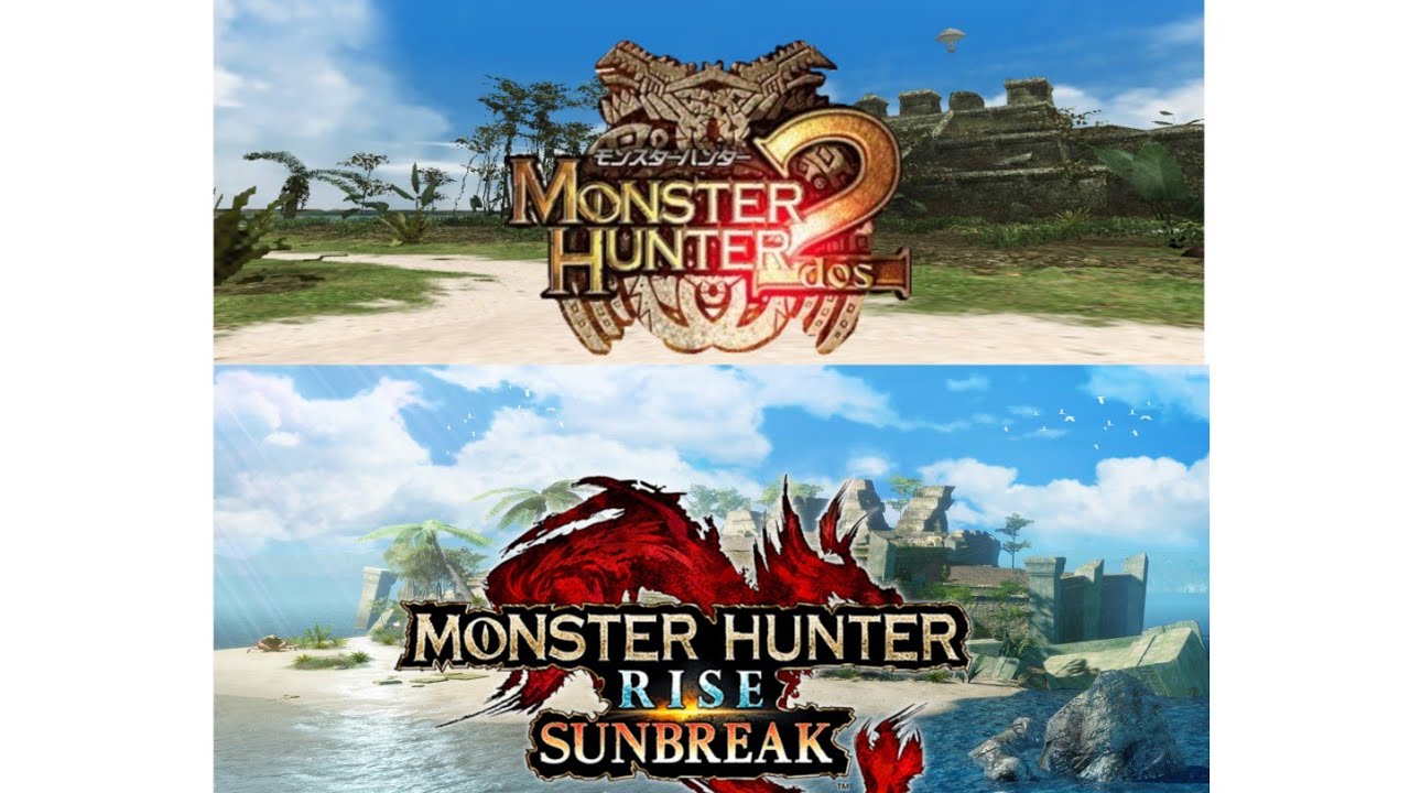 Monster Hunter - Jungle area comparison (MH2dos - MHRise:Sunbreak ...