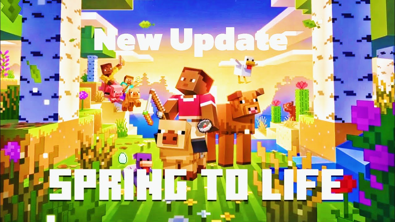 Minecraft spring update (facts and new details) - YouTube