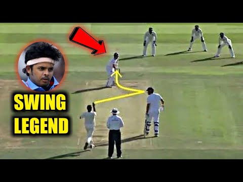 TOP SWING BOWLING BY SREESANTH | SWING LEGENDS | SPORTS VINES - YouTube
