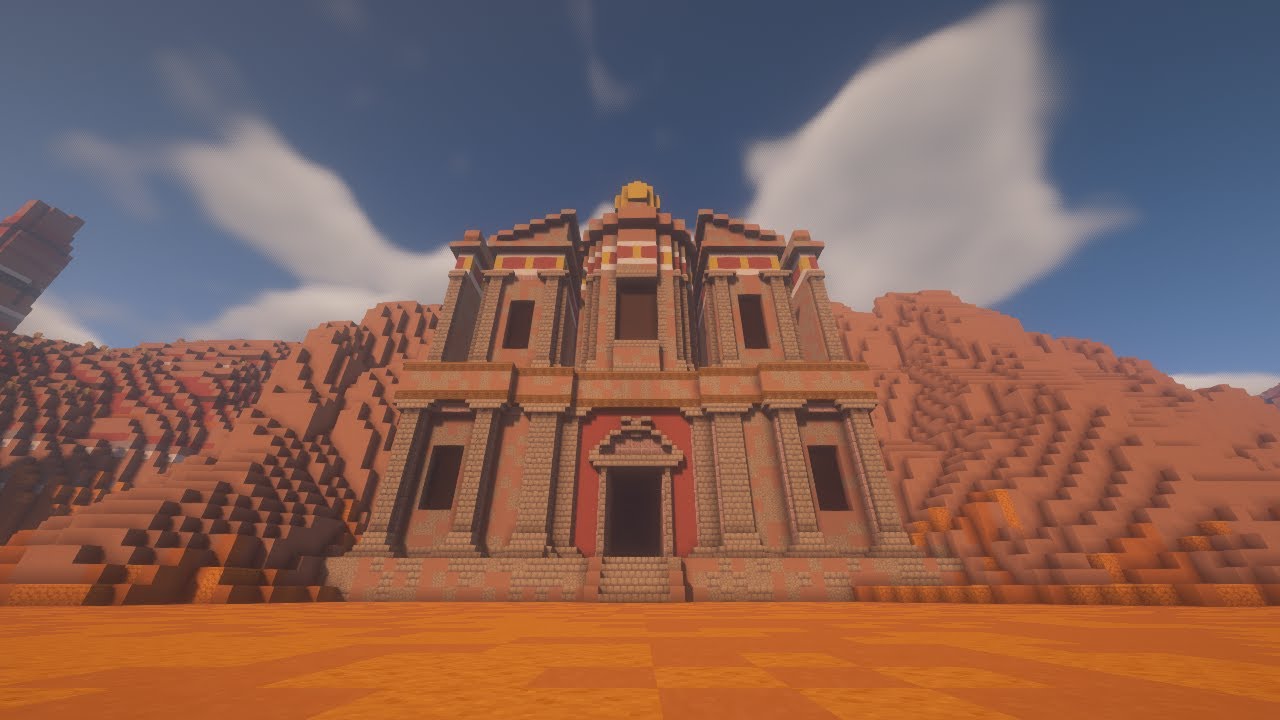 Petra from civ6, but in Minecraft - YouTube