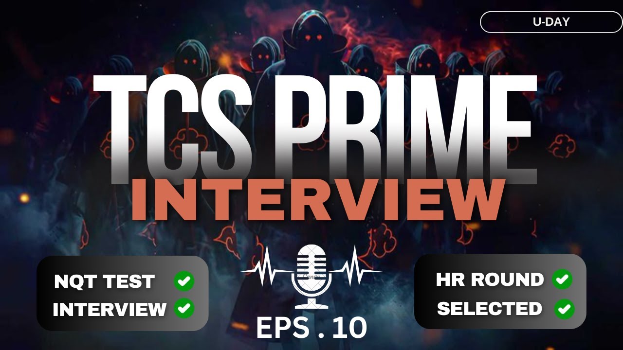 TCS Prime Interview Experience 2025 || Complete NQT to HR Round Process ...