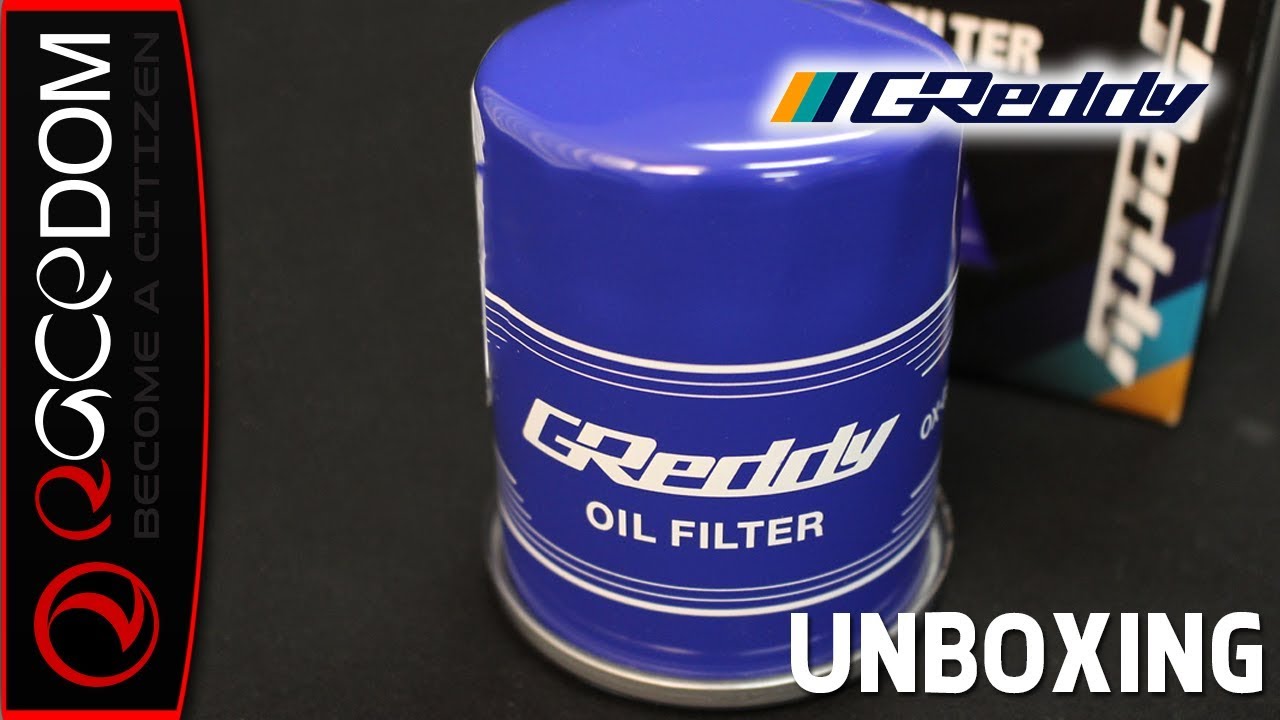 Unboxing the GReddy Oil Filter OX-04 - YouTube