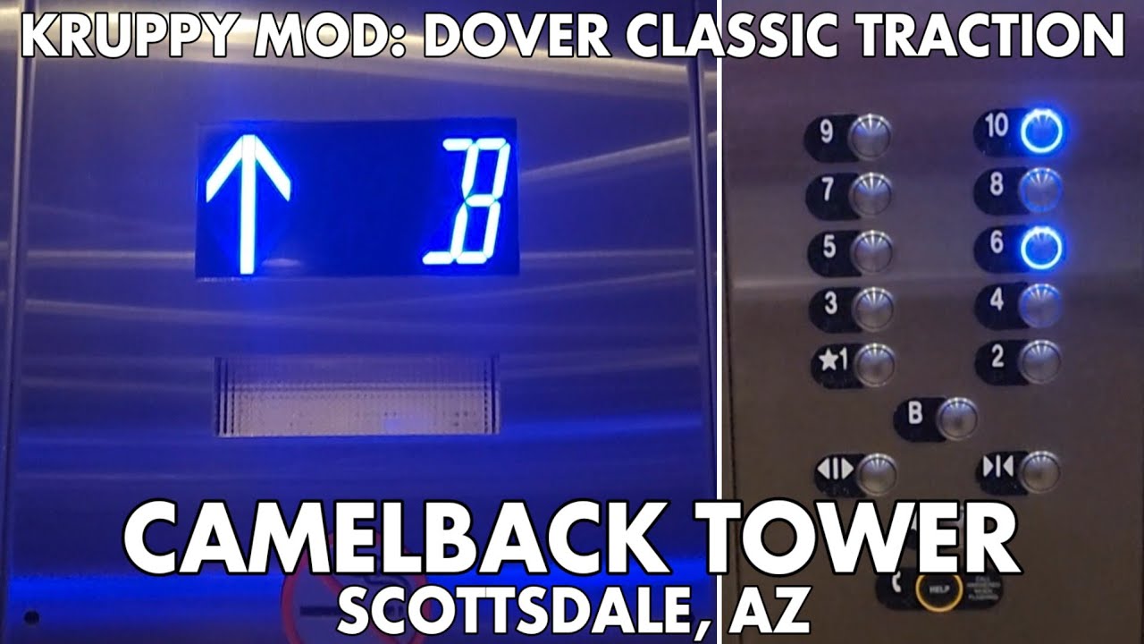 ThyssenKrupp Traction Elevators @ Camelback Tower, Scottsdale, AZ - YouTube