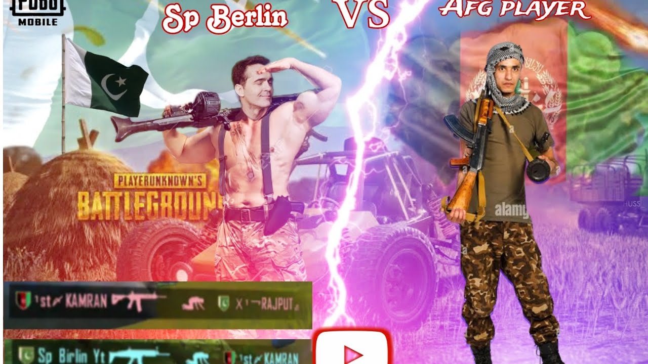 Sp berlin vs Afg player pubg mobile - YouTube