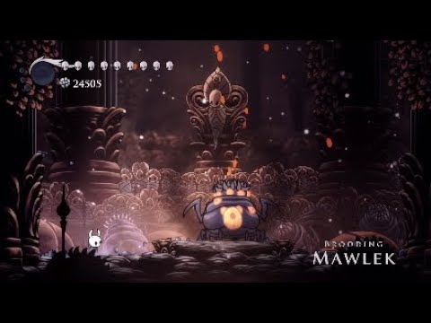 Hollow knight brooding mawlek - YouTube