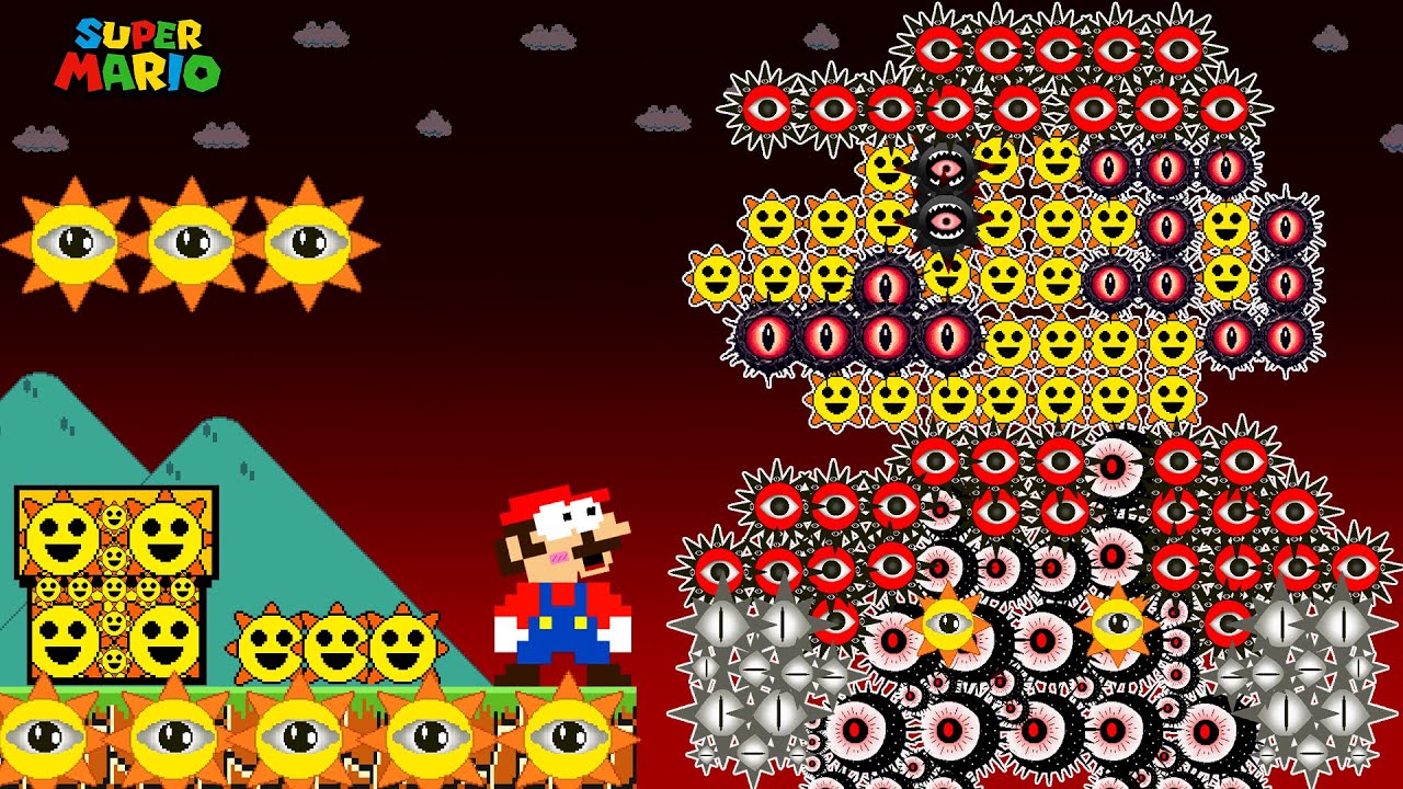 What if Mario Collect 999 Mr Sun phase tried to beat Super Mario Bros ...