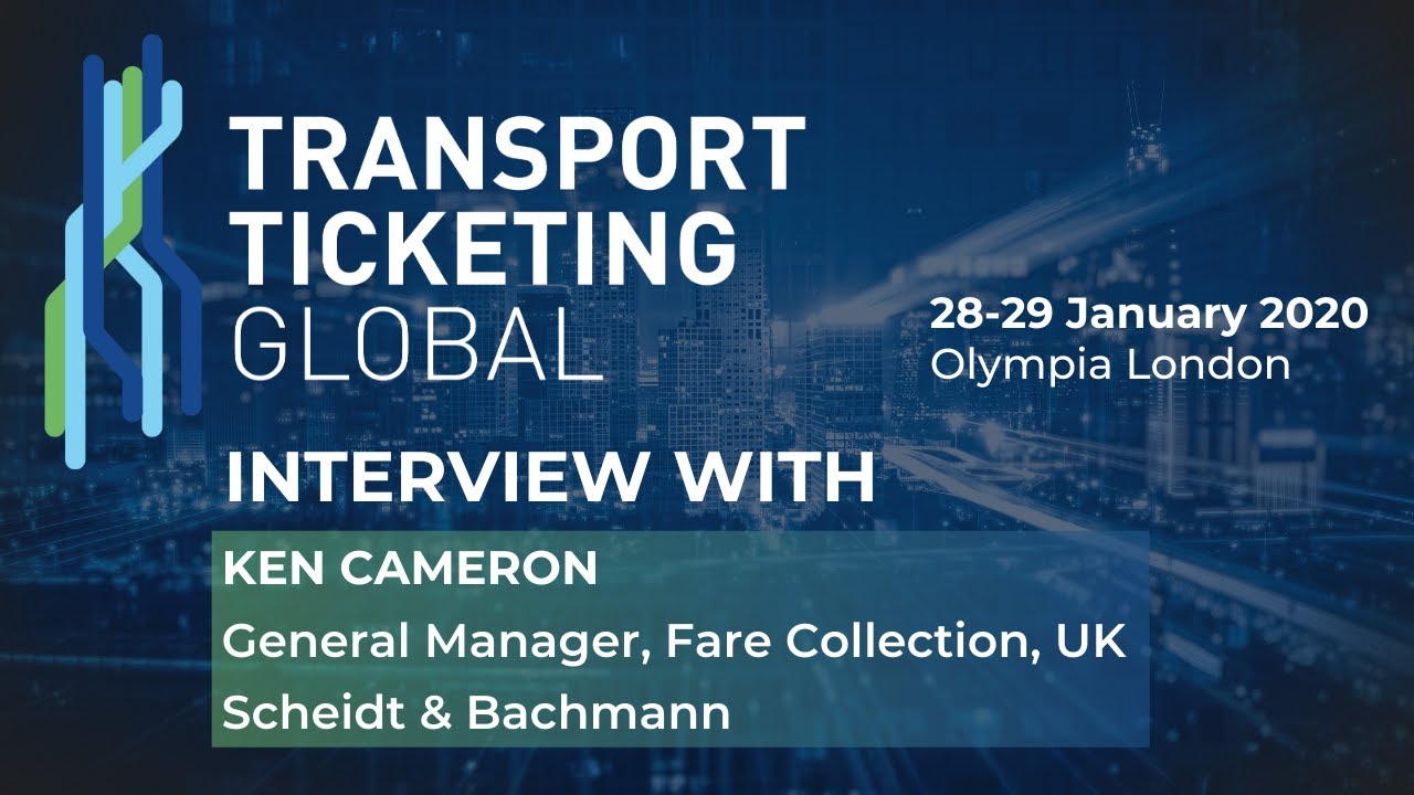 Interview with Ken Cameron from Scheidt & Bachmann at Transport ...