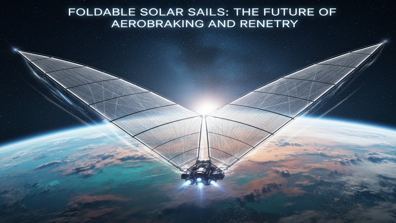 Foldable Solar Sails: The Future of Aerobraking and Reentry - YouTube