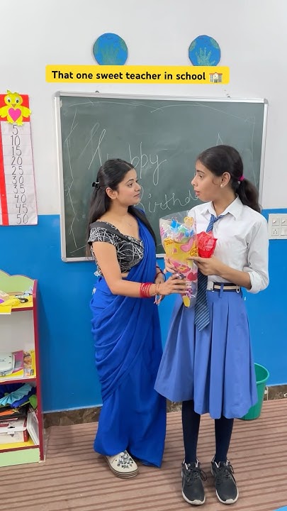 That one sweet teacher in every School 🏫 #shorts #ytshorts #sejalgabashorts #teacher - YouTube