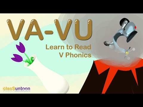 This thumbnail is clickbait 🪝 Learn to Read V Phonics ⚱🎞📹🦅🏐 - YouTube