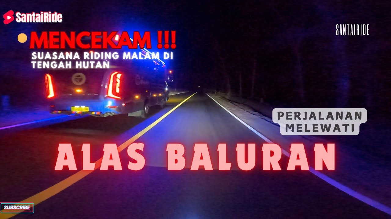 Tour Ride Bali || Perjalanan Full di Alas Baluran Malam Hari ‼️ ...