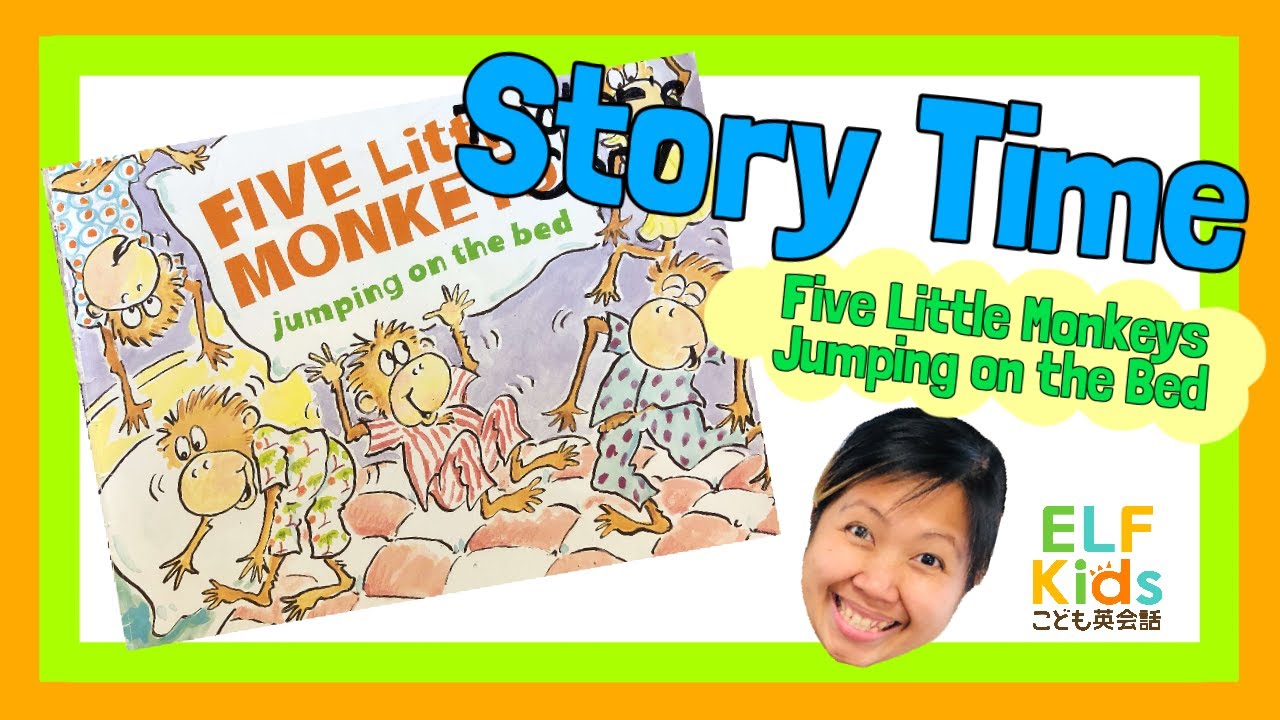 5 Little Monkeys Jumping on a Bed Read-Aloud - YouTube