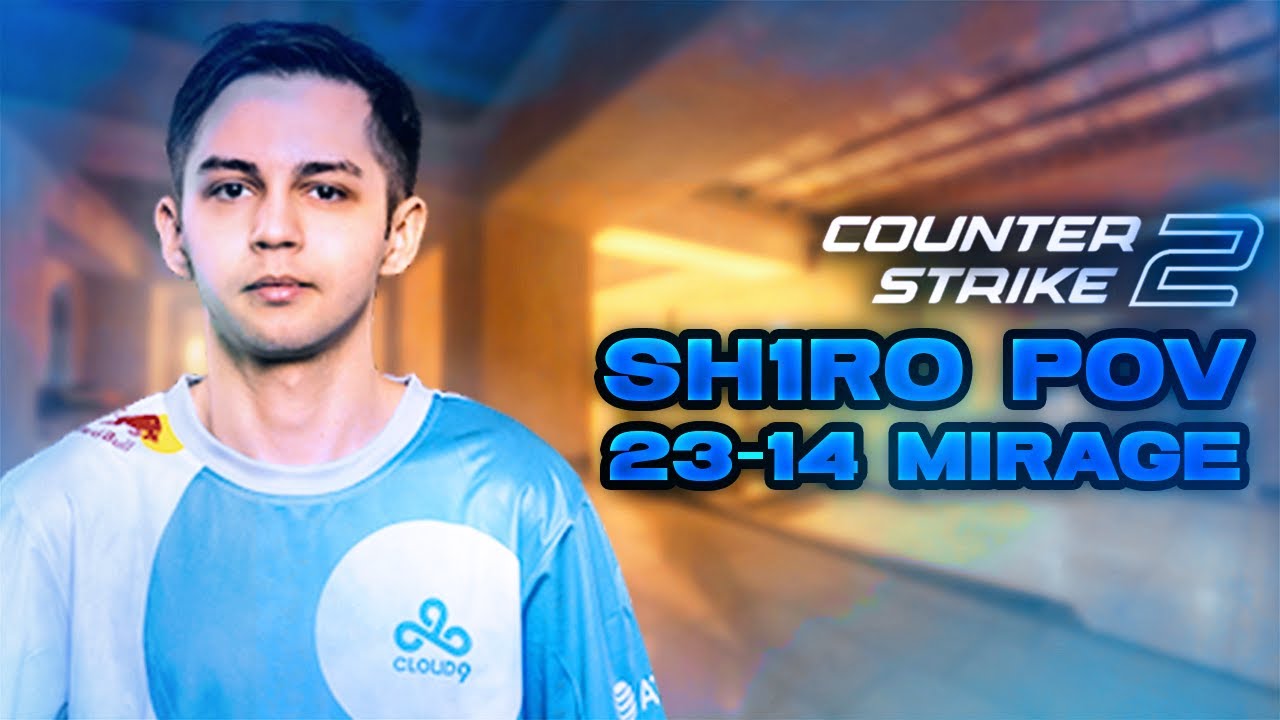CS2 POV Cloud9 sh1ro 23-14 (Mirage) | Counter-Strike 2 Faceit - YouTube
