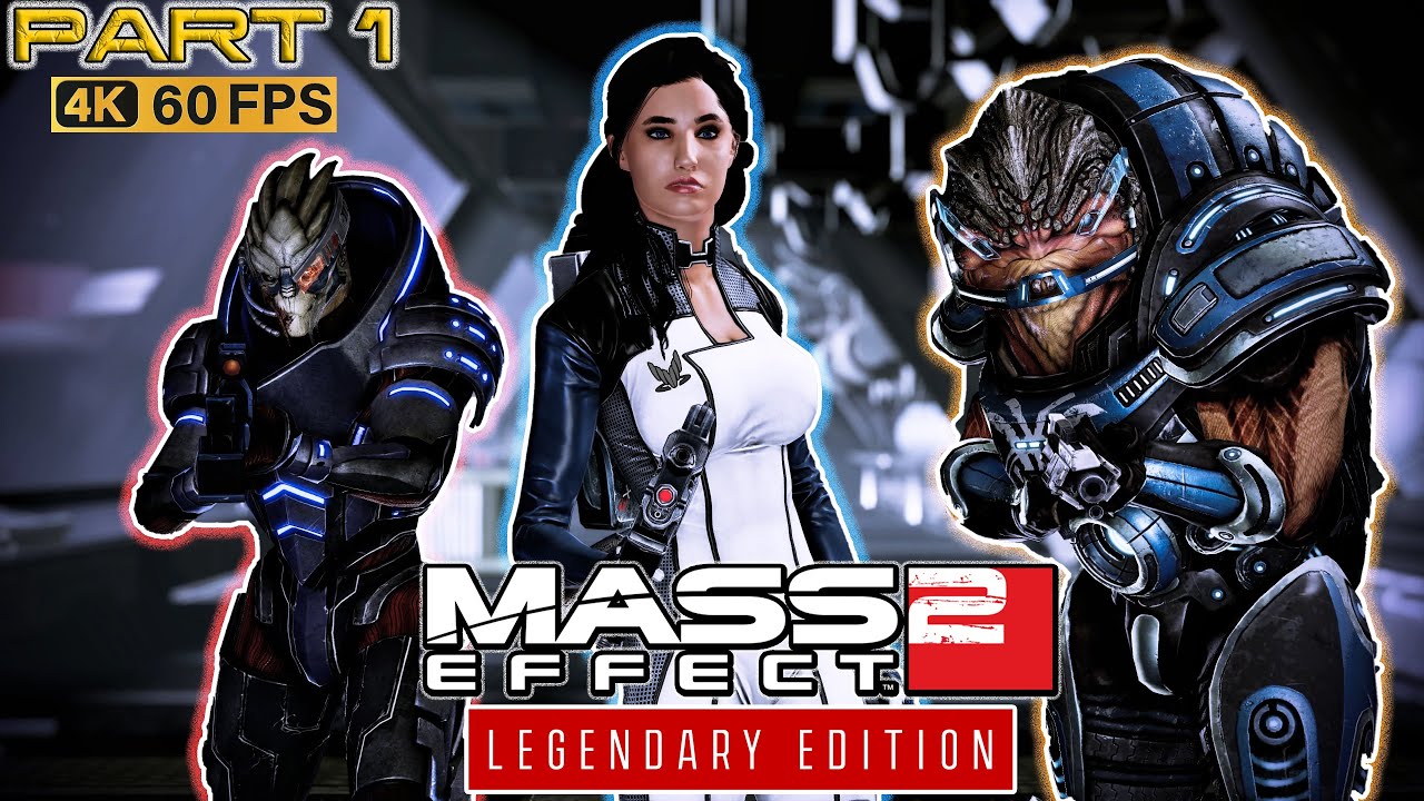 Mass Effect 2 Legendary Edition 4K Full Gameplay Walkthrough - Sensible ...