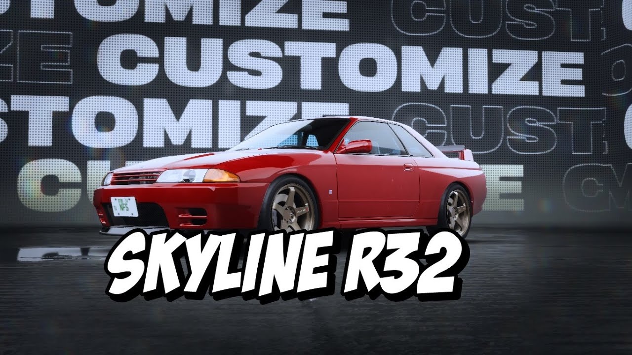 CUSTOM NISSAN SKYLINE GTR R-32 ROCKET BUNNY PANDEM - NFS UNBOUND - YouTube