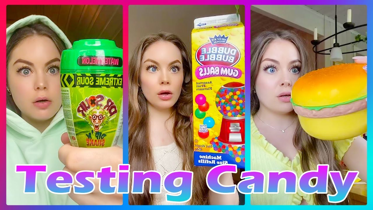 🎨 Satisfying Testing Eat Candy 🍧🍭🍬 TikTok Compilation #148 - YouTube