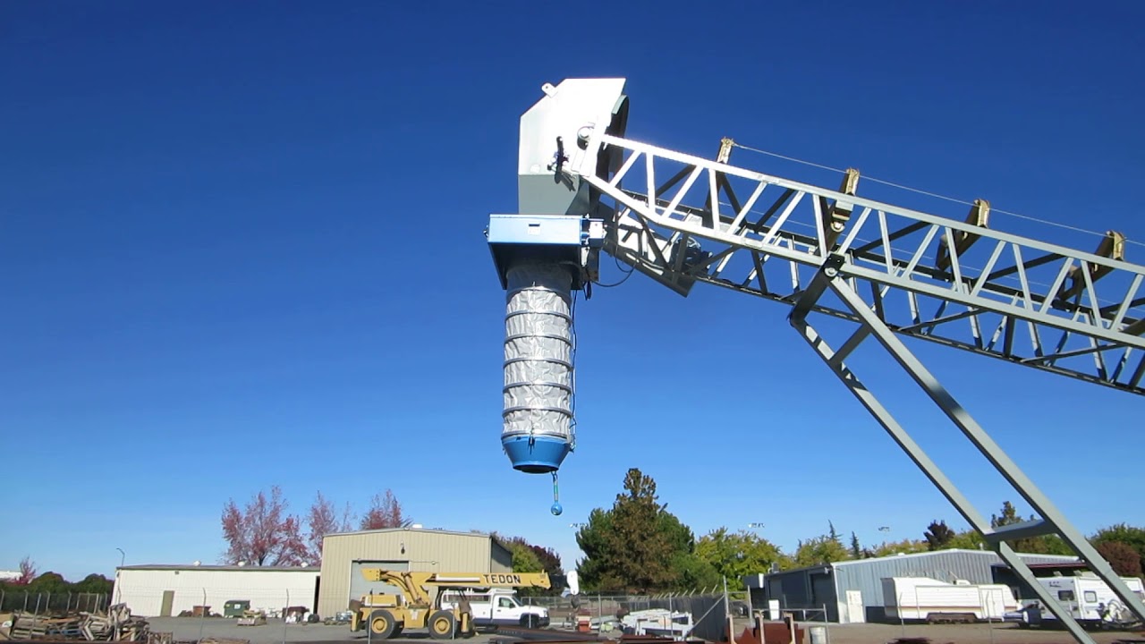 Rock Systems Railcar Loading Conveyor - YouTube