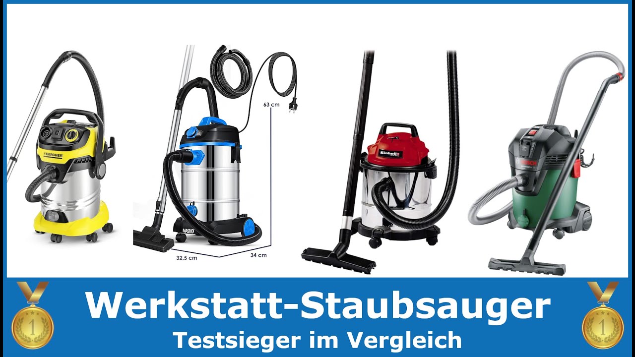 Die besten Werkstatt Staubsauger (TOP 5) 2024 🥇 Test-Vergleich (Bosch ...