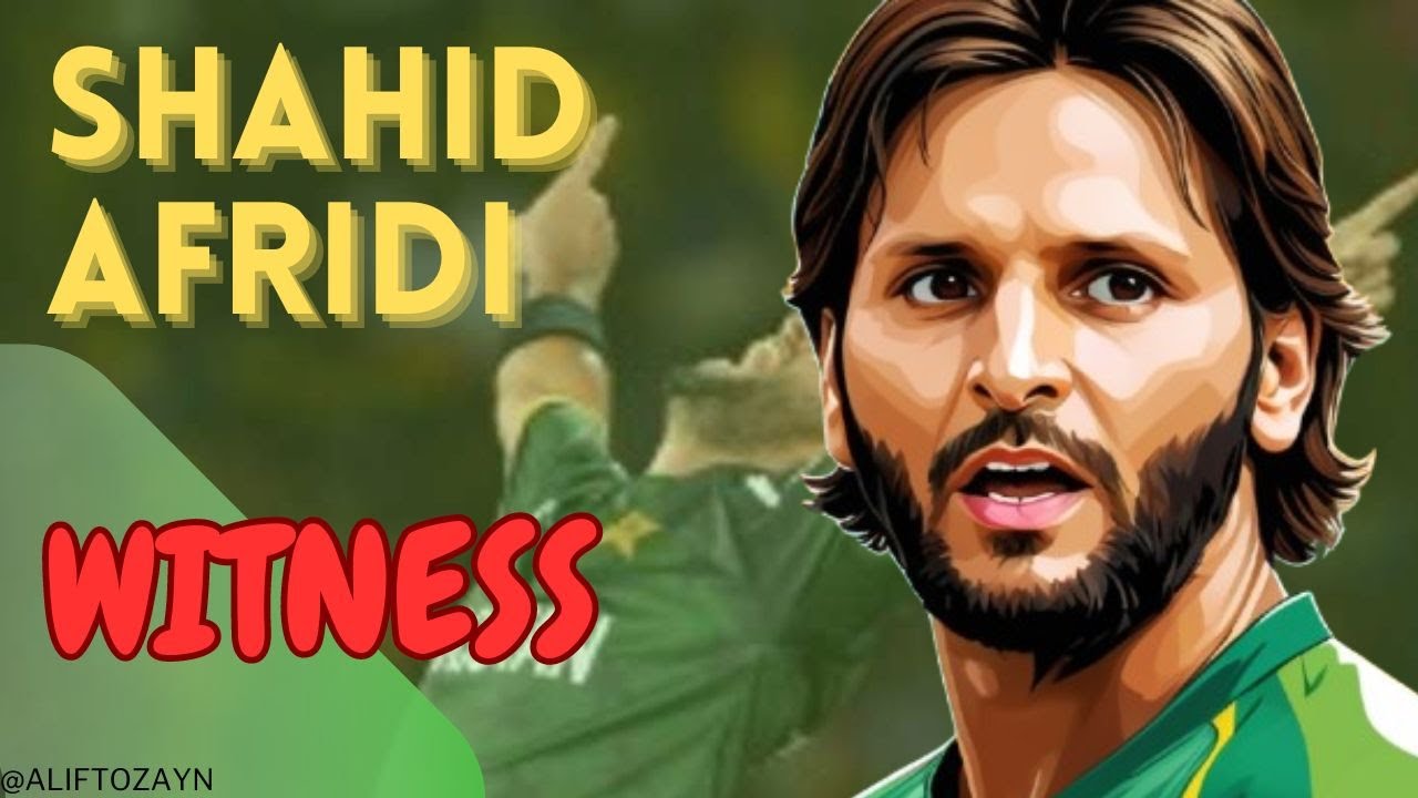 WHATS THE SIGNIFICANCE BEHIND SHAHID AFRIDI. . - YouTube