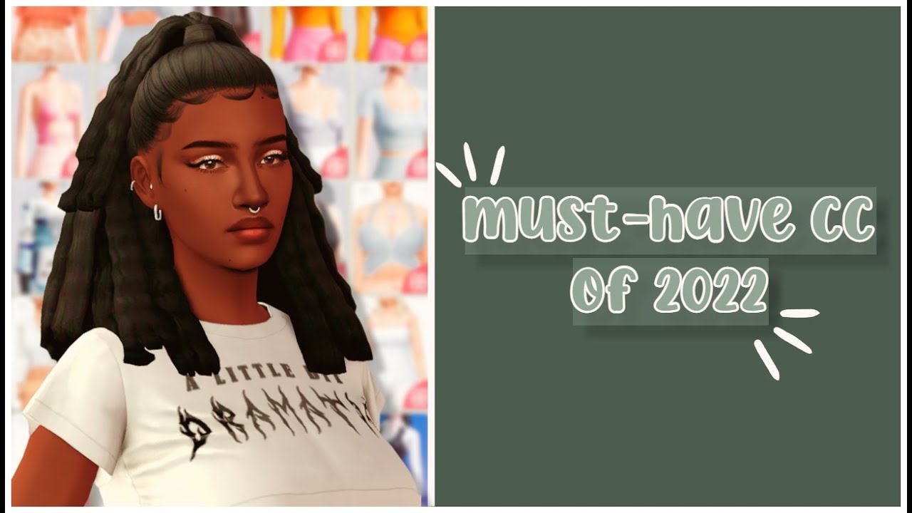 my must-have cc of 2022 🤍 + cc links // sims 4 cc haul - YouTube