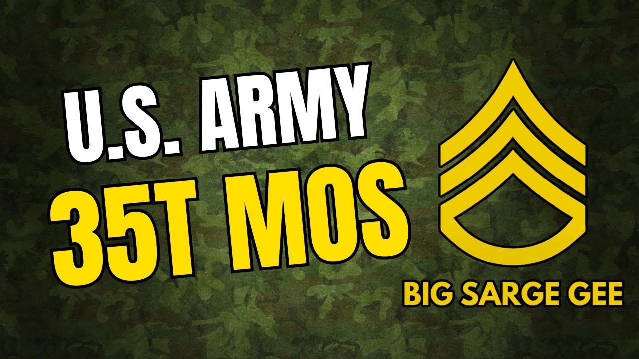 US Army 35T MOS | Military Intelligence Systems Maintainer / Integrator - YouTube