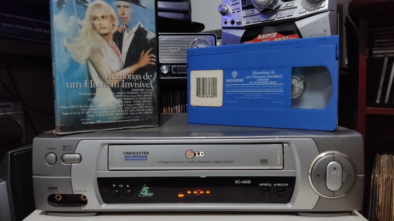 conectando Vídeo VHS em de TV LED - YouTube