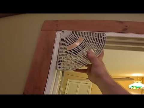Installing a Suncourt Entreeair RR100 Triangle Doorway Fan