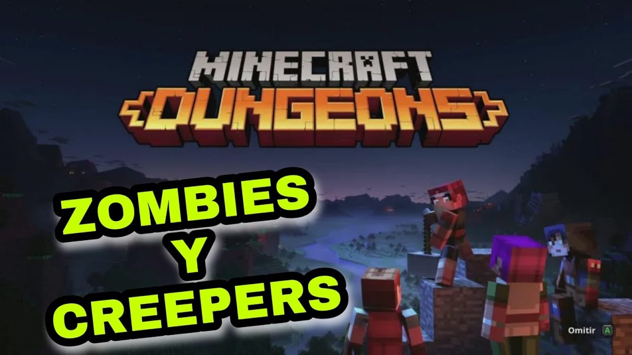 #1 MINECRAFT DUNGEONS - ZOMBIES A TOPE - YouTube