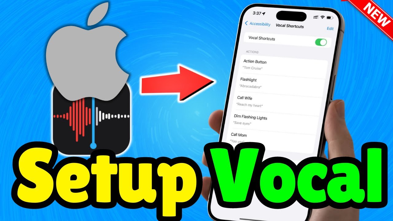 How to Set Up Vocal Shortcut in iOS 18 - YouTube