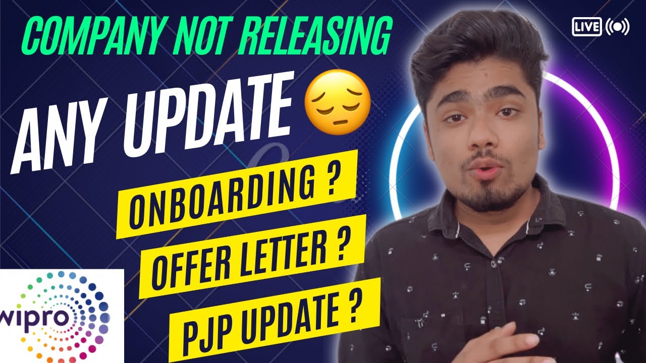 Wipró Onboarding Update 🤔| Offer Letter | Phase 2 Pjp ? - YouTube