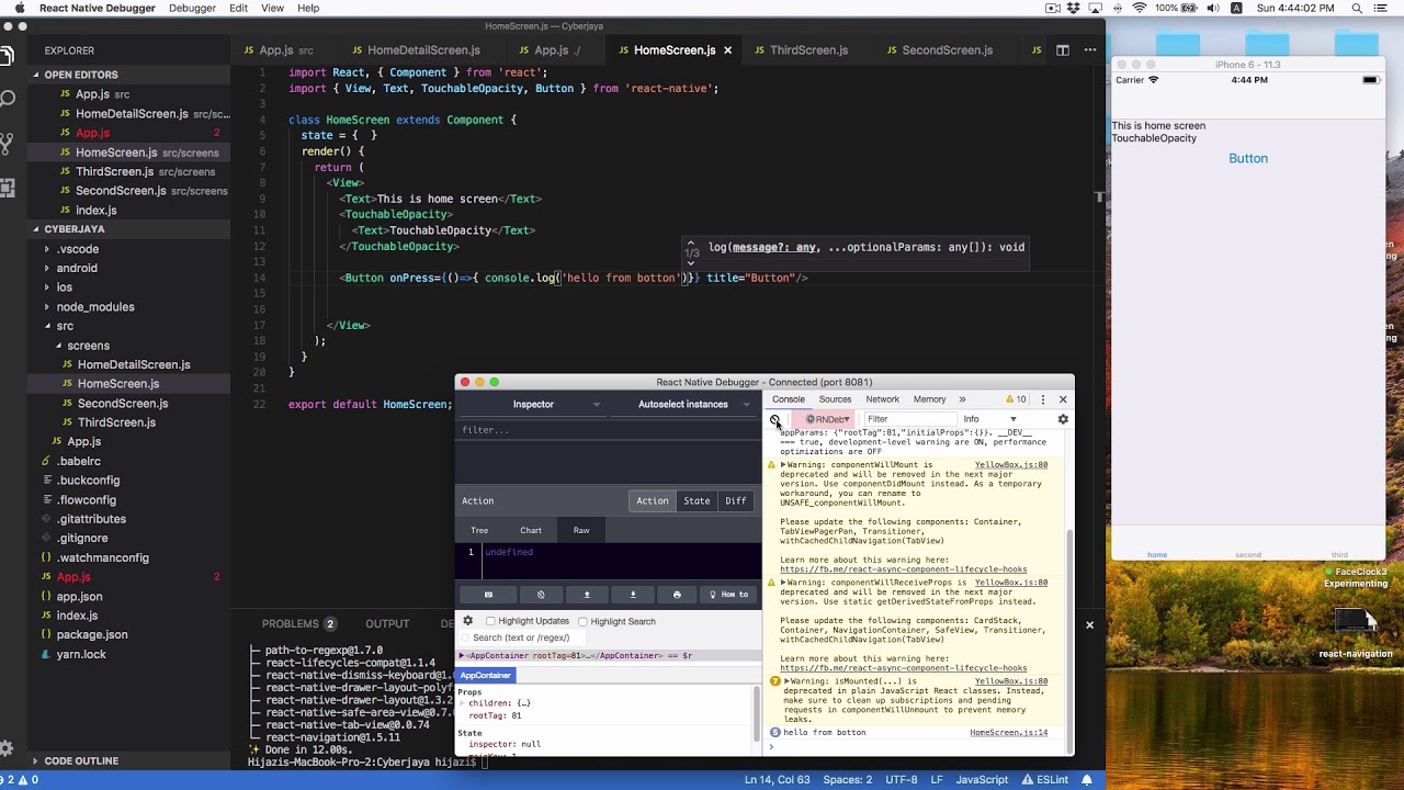 Start ReactNative Part 3 - StackNavigator - YouTube