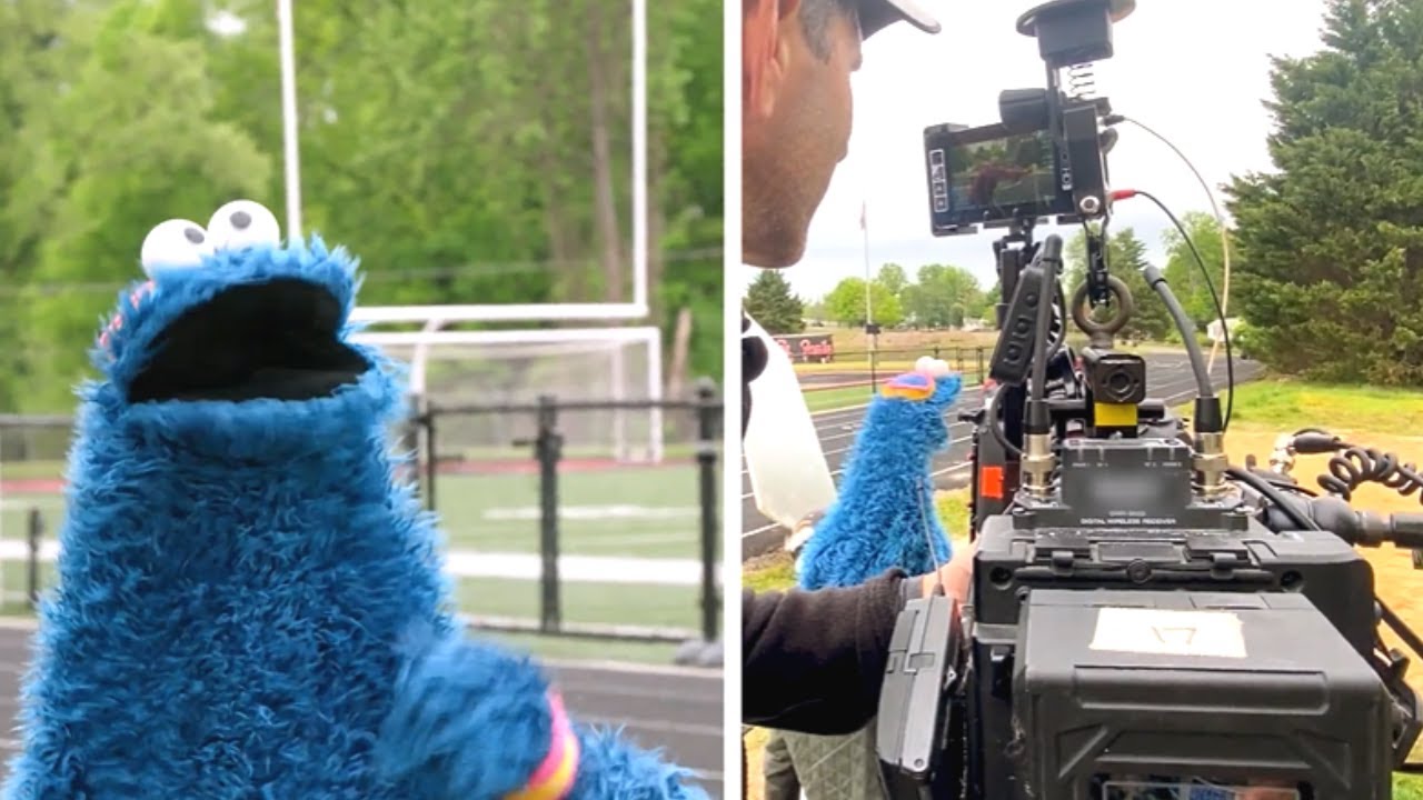 Behind the Scenes | Cookie Monster's Bake Sale - YouTube