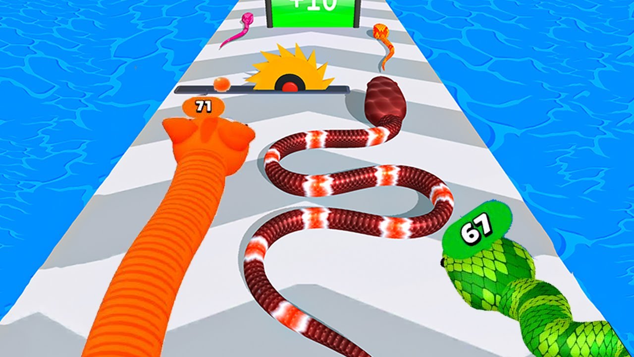 🐍SNAKE RUN RACE - Color Math Games (New Update! All Snakes) 🐍 - YouTube