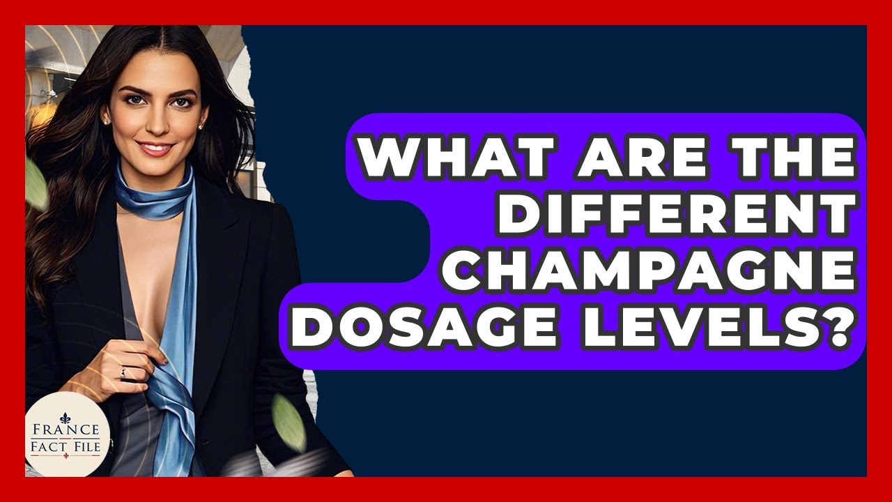 What Are The Different Champagne Dosage Levels? - France Fact File ...