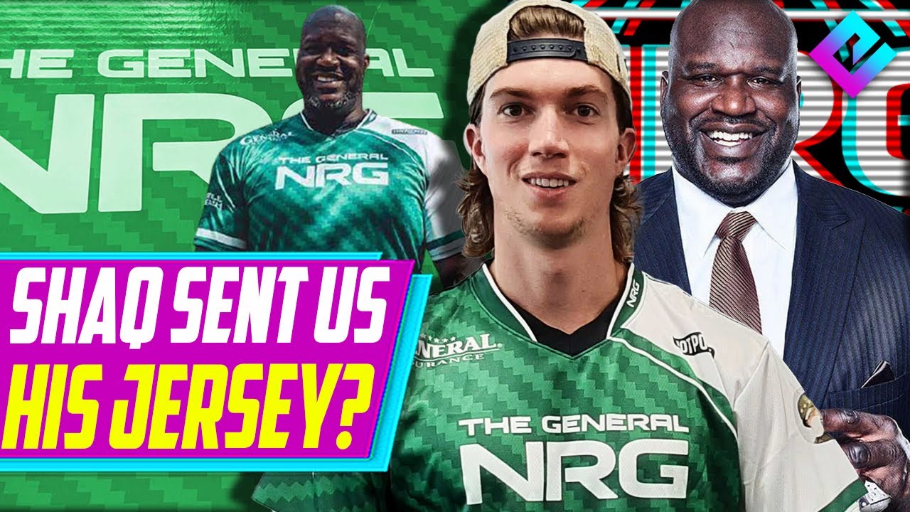 Shaq Sent us NRG Merch (UNBOXING) - YouTube