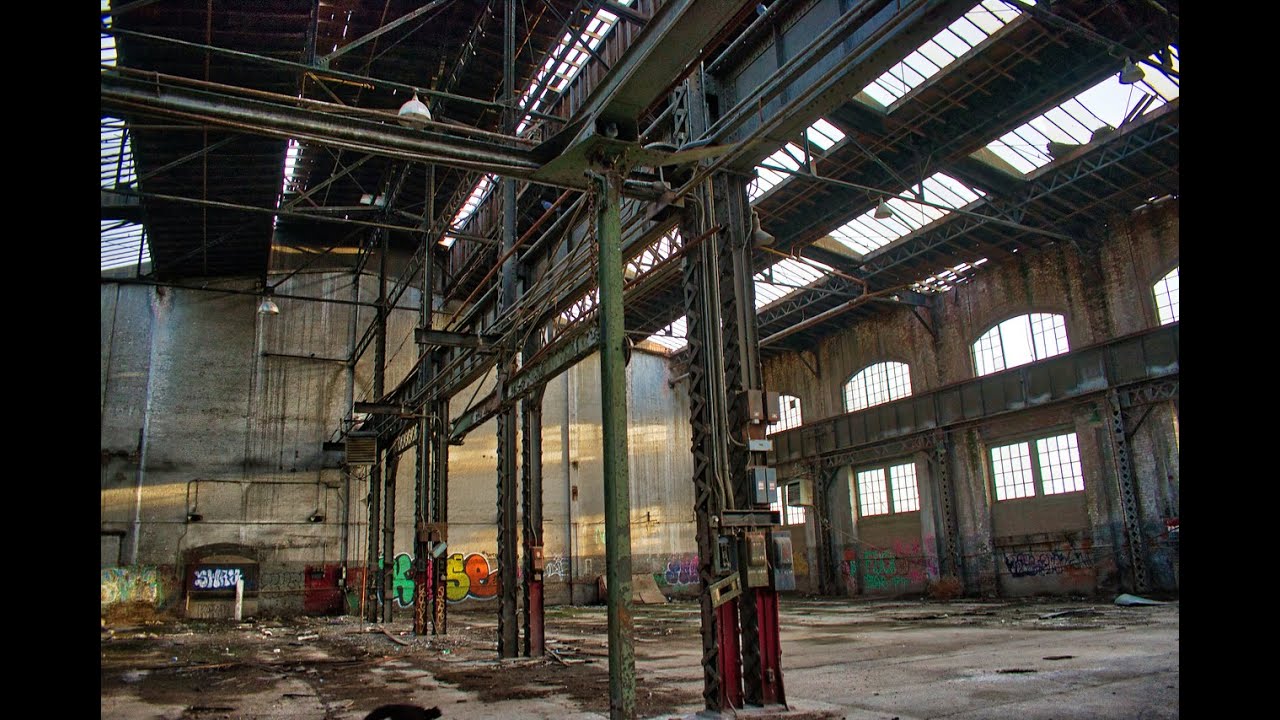 Sparks Railroad Back Shop built in 1903 to rebuild locomotives - YouTube