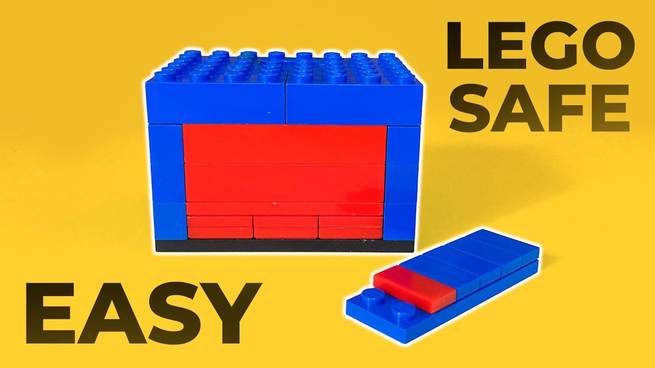 How to Build a LEGO SAFE | Easy - YouTube