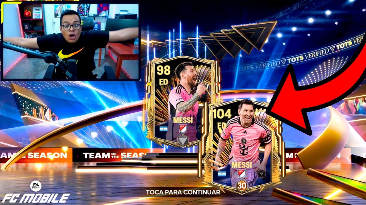 🐐 JAMAS PENSE SACAR A LEO MESSI UTOTS en el MEJOR SOBRE del FC Mobile ...