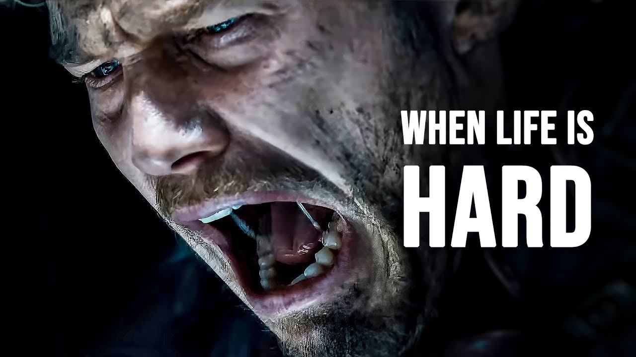WHEN LIFE IS HARD Motivational Speech - YouTube