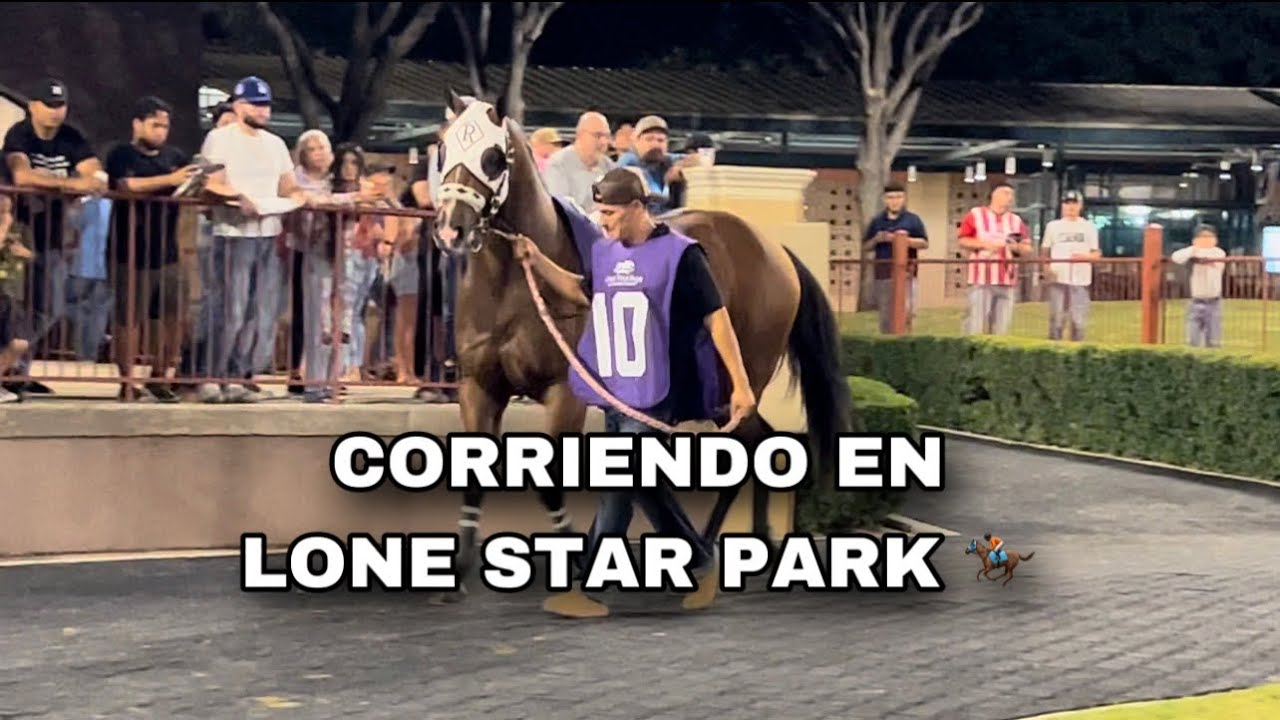 CORRIENDO EN EL TRAKE DE LONE STAR PARK (USA)🇺🇸🐴 - YouTube
