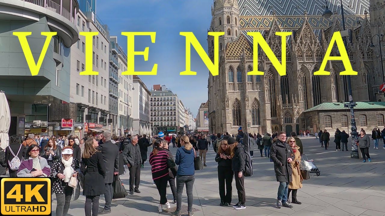 Vienna, Austria - March Walking Tour 4K UHD - YouTube