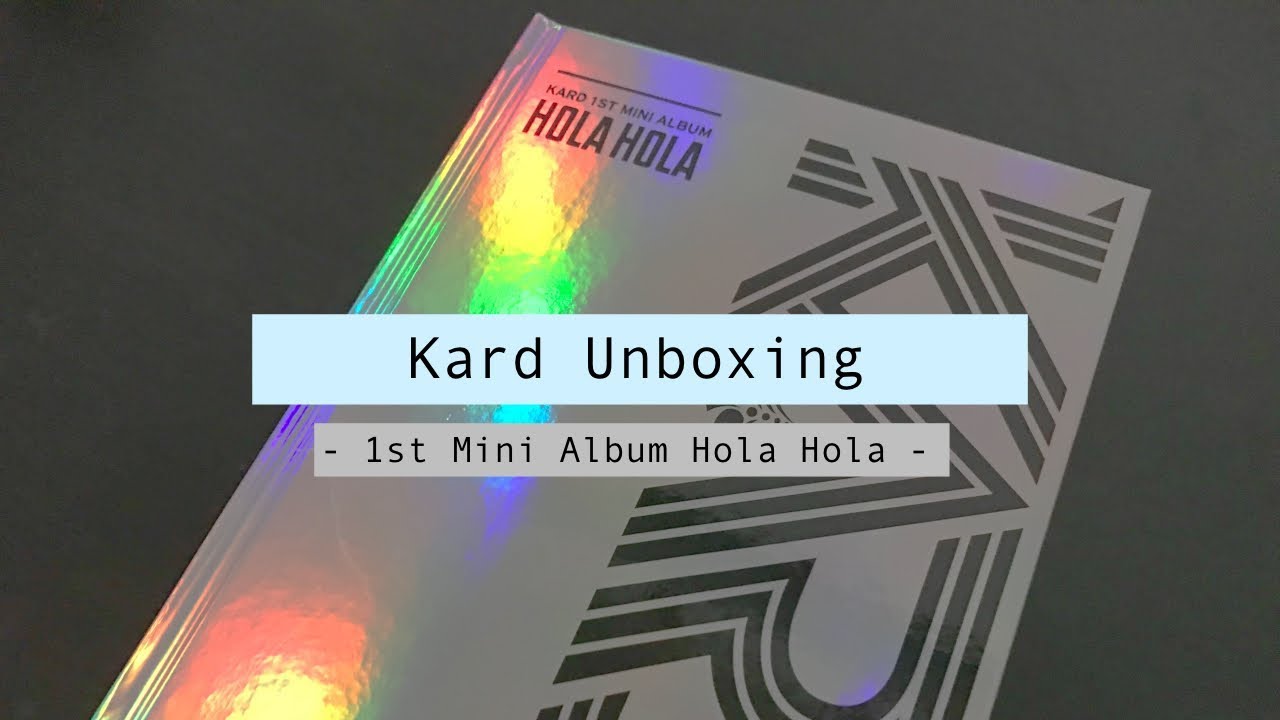 Kard 1st Mini Album Unboxing - YouTube