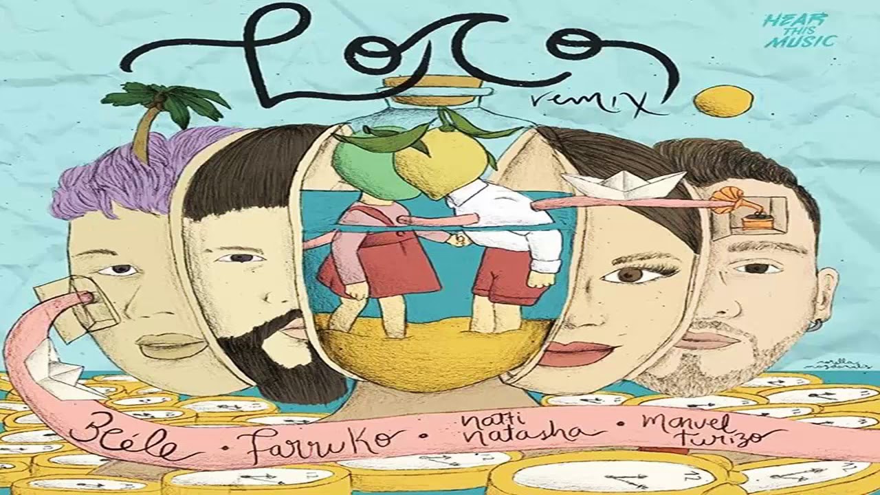 Loco (Remix) - Beele, Natti Natasha, Manuel Turizo, Farruko - YouTube