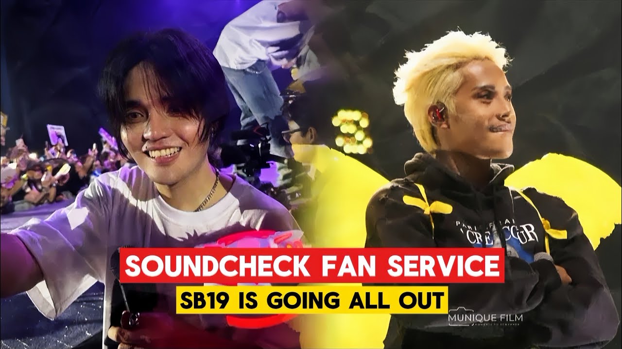Fan Service Soundcheck! Pablo Stage Dive? Mini Show Break? - YouTube