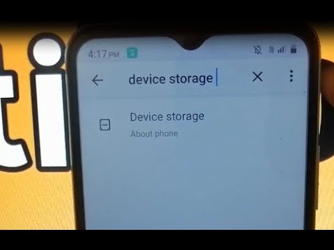 mobile me device storage kaise chec check kare !! how to check device ...