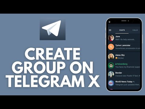 How to Create a Group on Telegram X 2025?